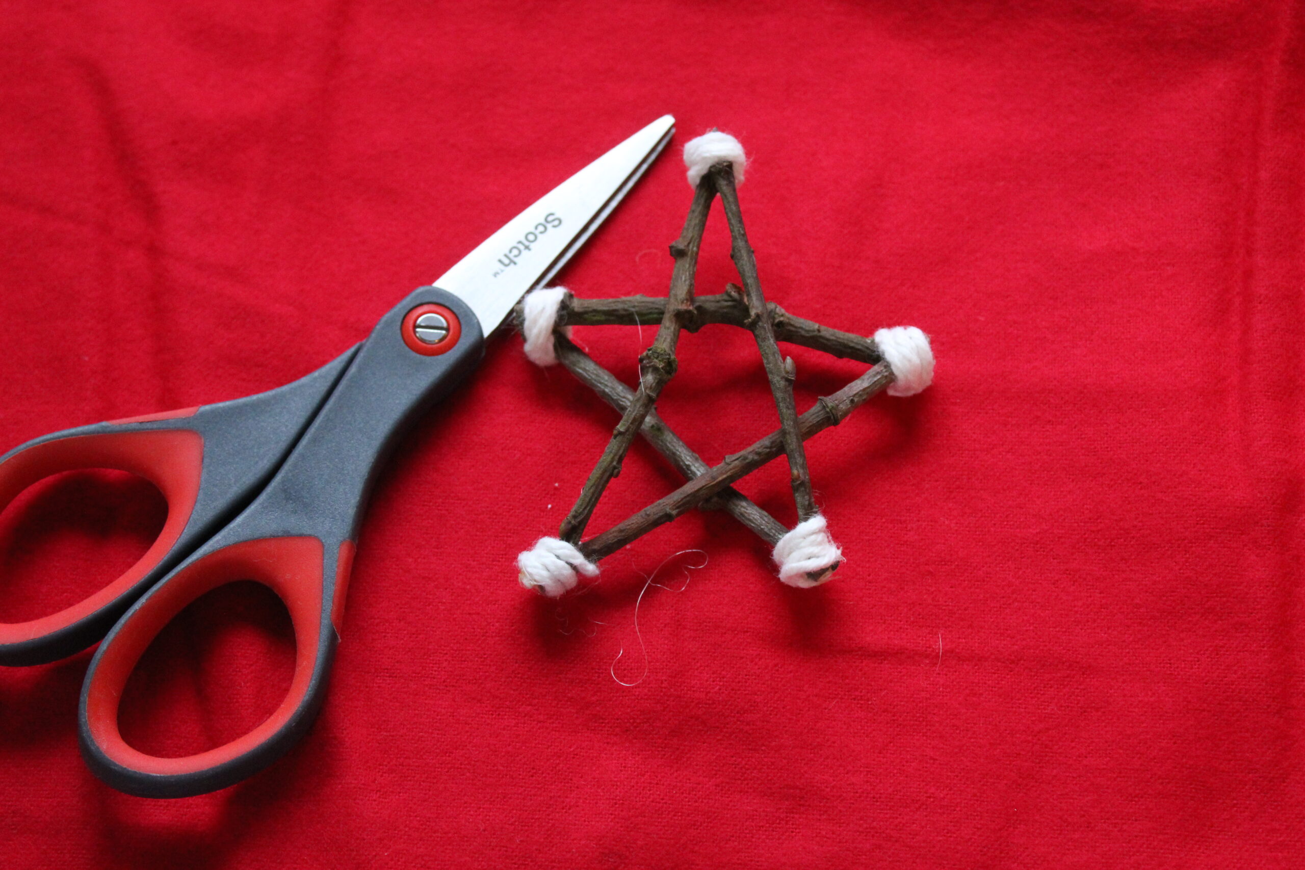 How to make Inexpensive Twig Star Ornaments - Simple Life in the Country